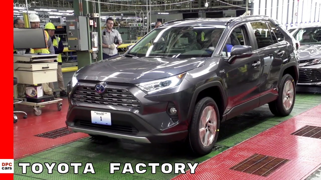 Toyota Factory Begins Production of the 2020 RAV4 Hybrid - YouTube