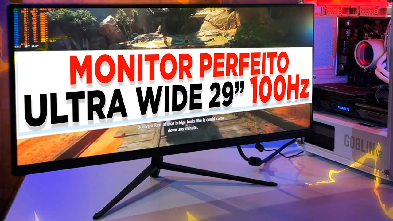 Ultra Wide e 100Hz esse Monitor Impressionou! Pichau NEXUS WIDE 29 em ...