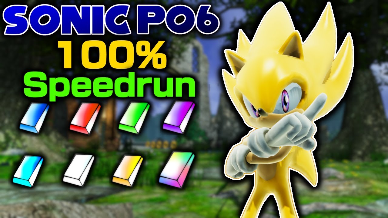 How Fast Can You Collect EVERY ITEM in Sonic P06? - YouTube