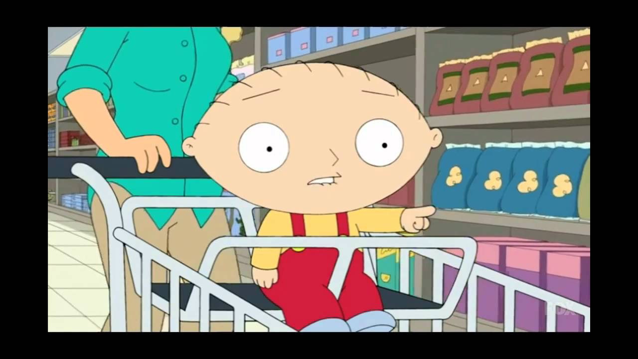 Stewie adds a new word to the americanese dictionary - YouTube