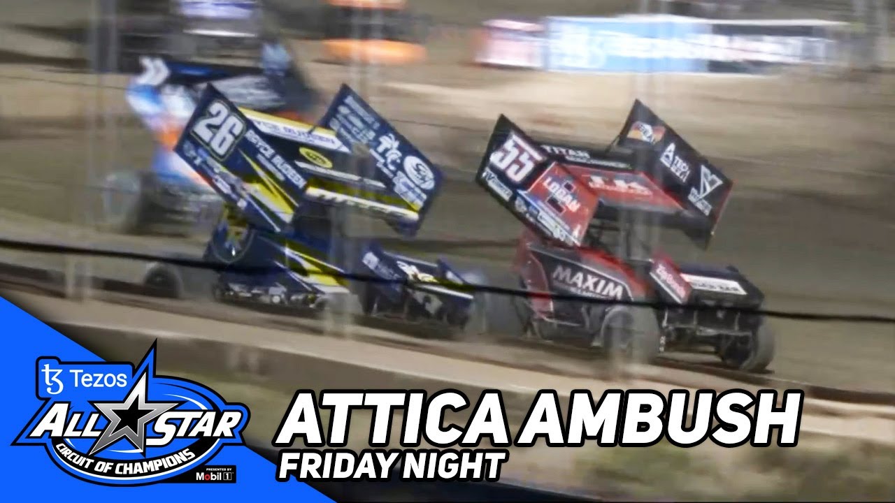 Attica Ambush Friday | 2023 Tezos All Star Sprints at Attica Raceway ...