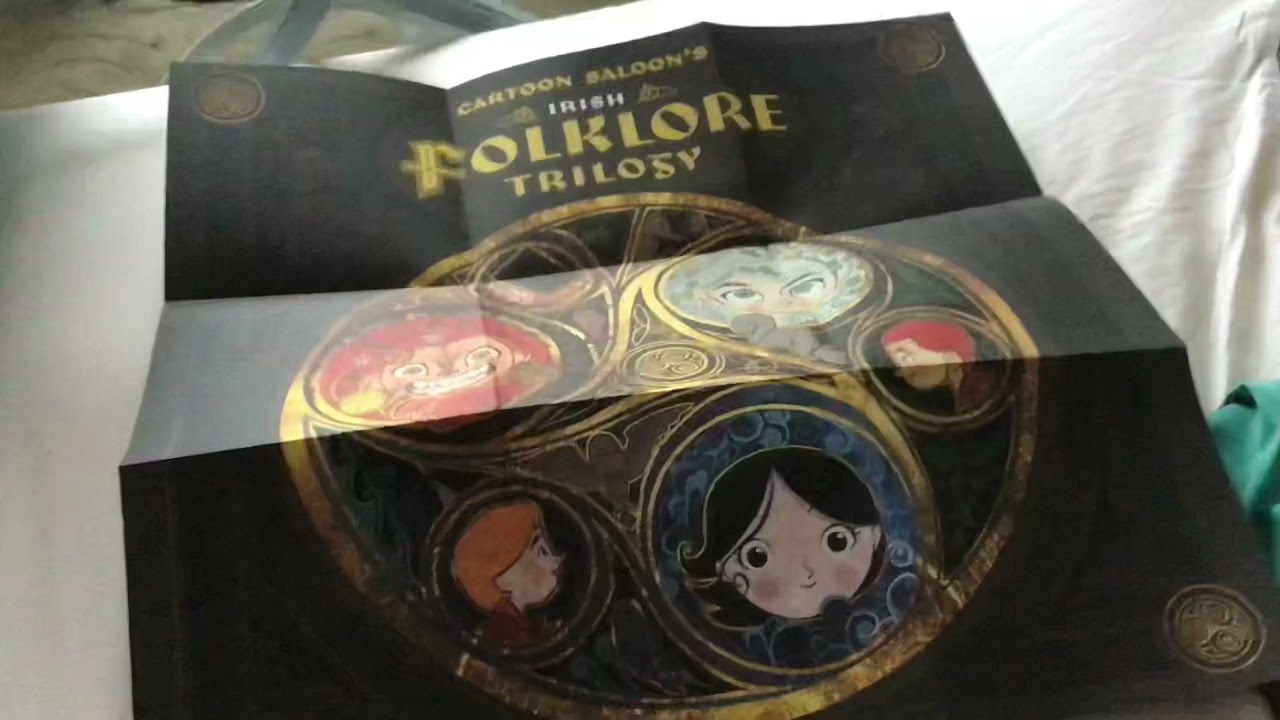 Unboxing: Cartoon Saloon's Irish Folklore Trilogy Blu-Ray Boxset - YouTube