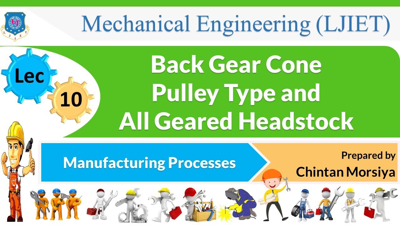 L 10 Back Gear Cone Pulley Type and All Geared Headstock ...