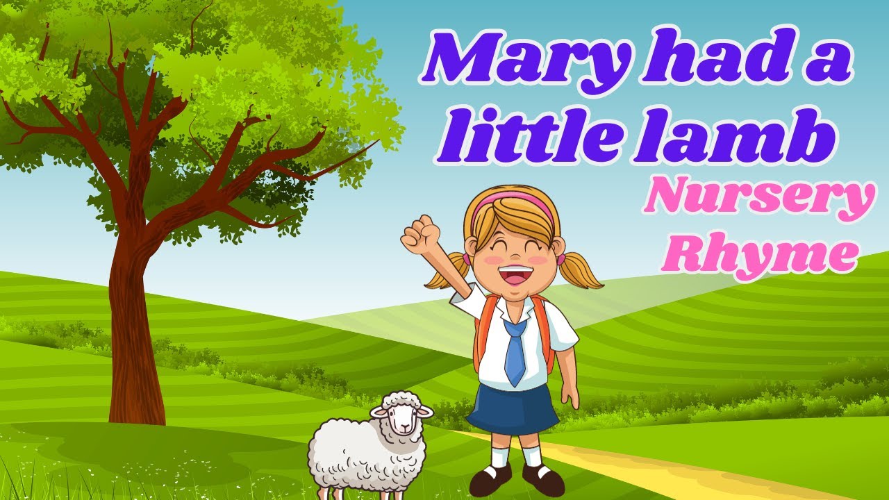 Mary had a little lamb | Nursery Rhyme #kidsvideo #maryhadalittlelamb # ...