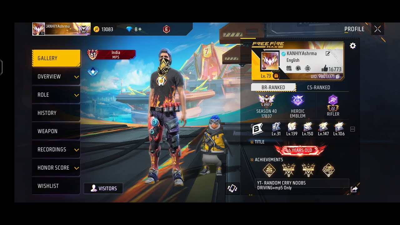 Free Fire Max RANK - YouTube