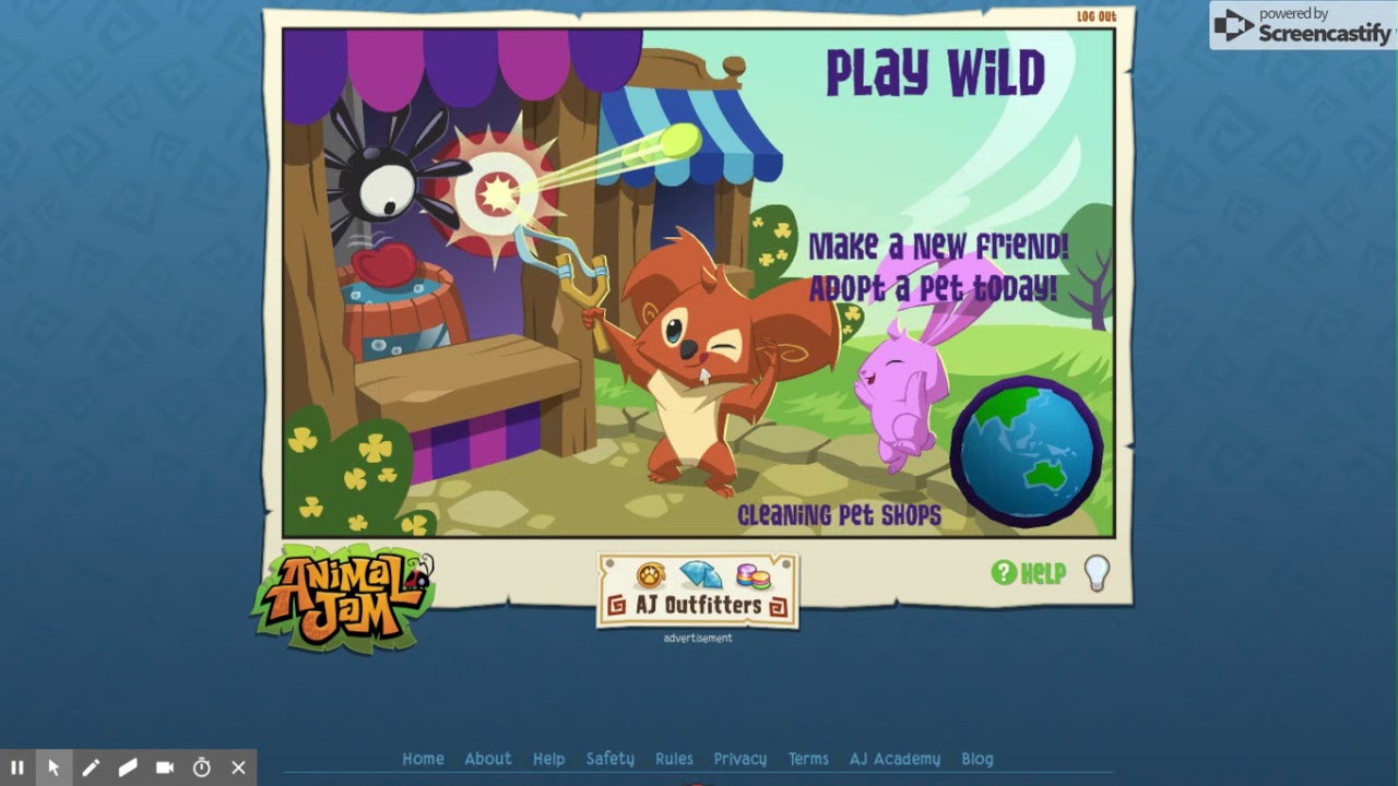 Animal Jam Fun Online Animal part 1 - YouTube