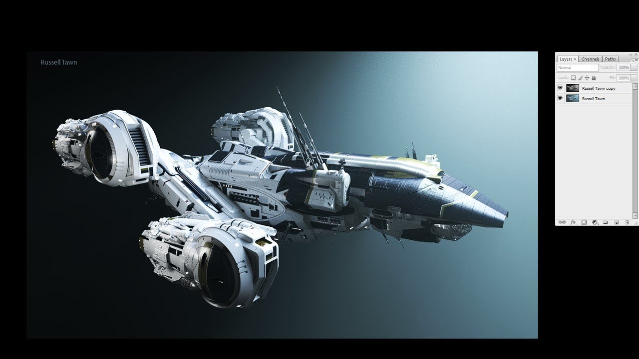 LightWave rendering - Bleach Bypass Render - YouTube