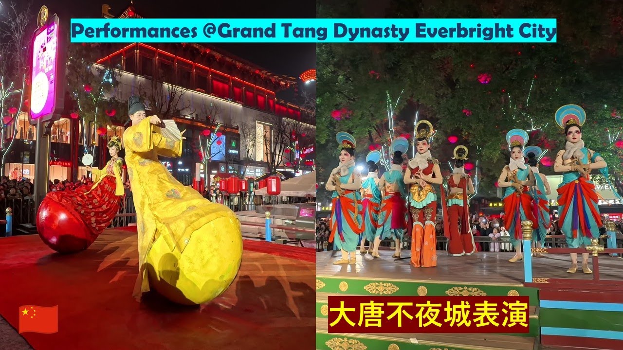 🇨🇳 Viral Unique Chinese Traditional Performances @Grand Tang Dynasty ...