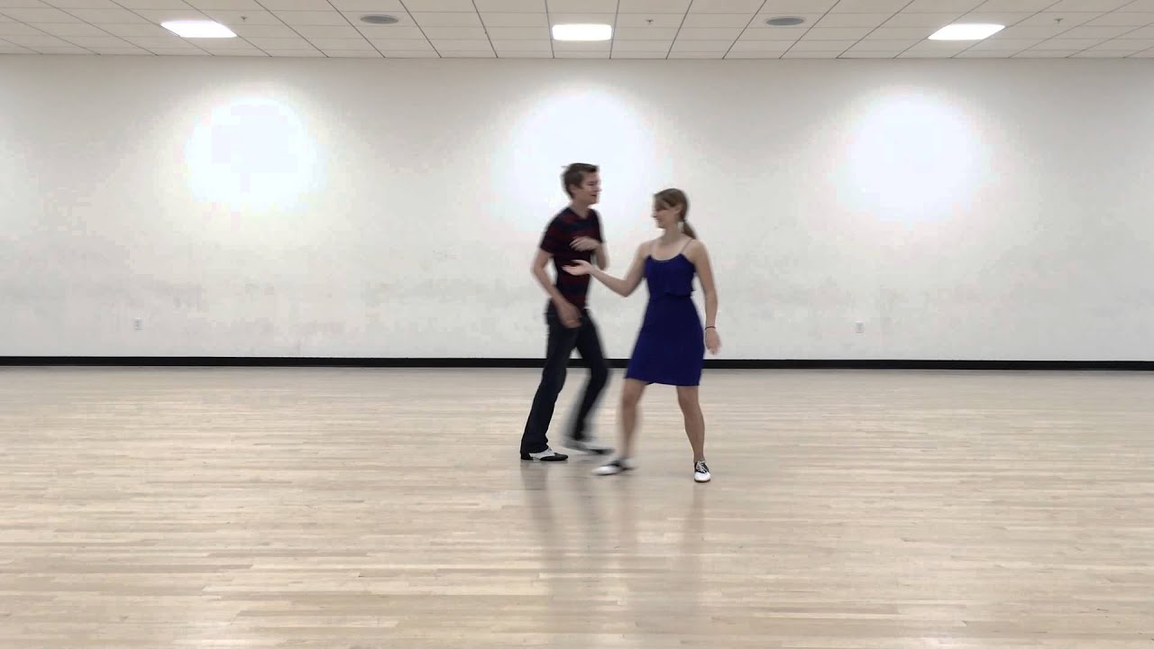 Lindy Hop - Double Rock Step - Revolving Doors, Free Spin - YouTube