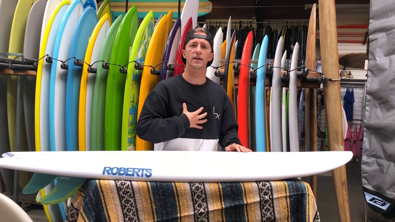 Robert Surfboards Bro Fish Model - YouTube