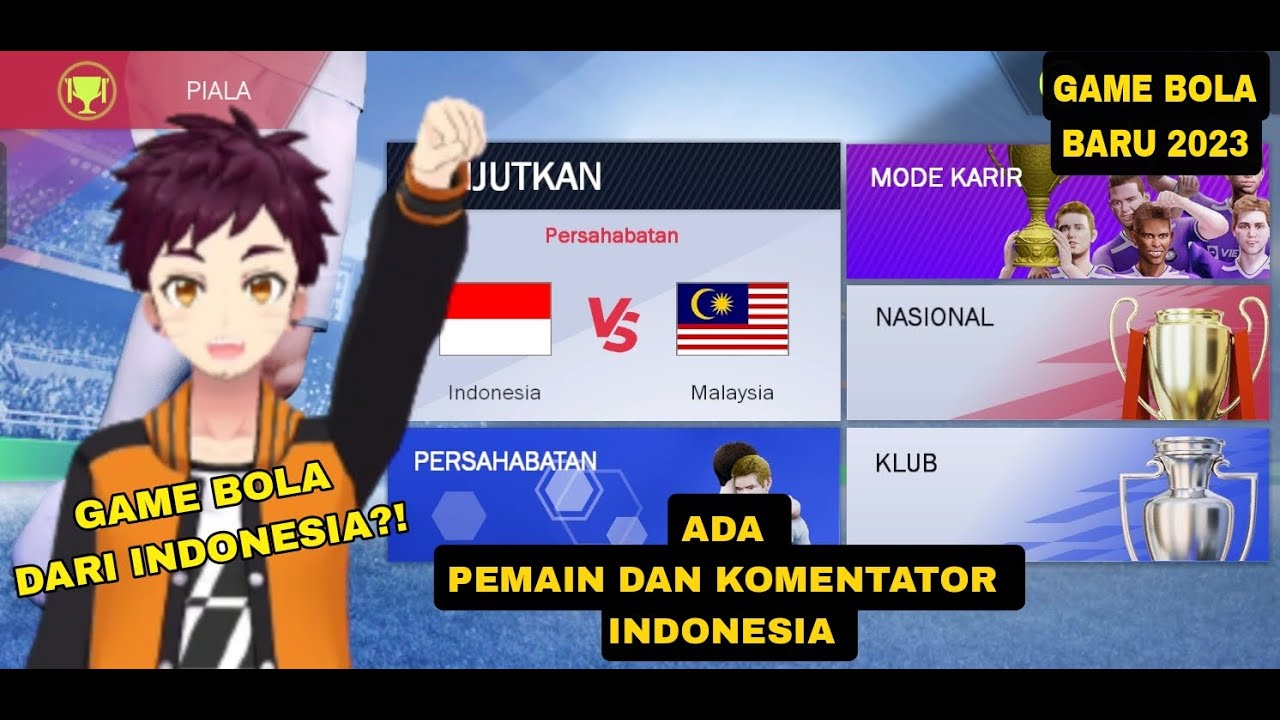 game bola dari indonesia!? #game #viral - YouTube