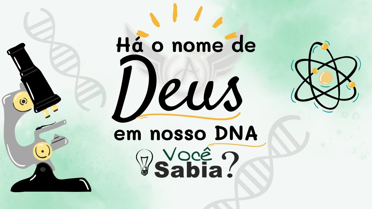 Você sabia que o nome de Deus está escrito em nosso DNA? #shorts - YouTube