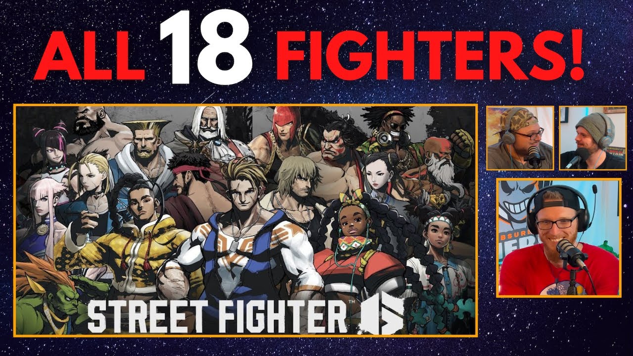 Street Fighter 6 FULL ROSTER Tournament - YouTube