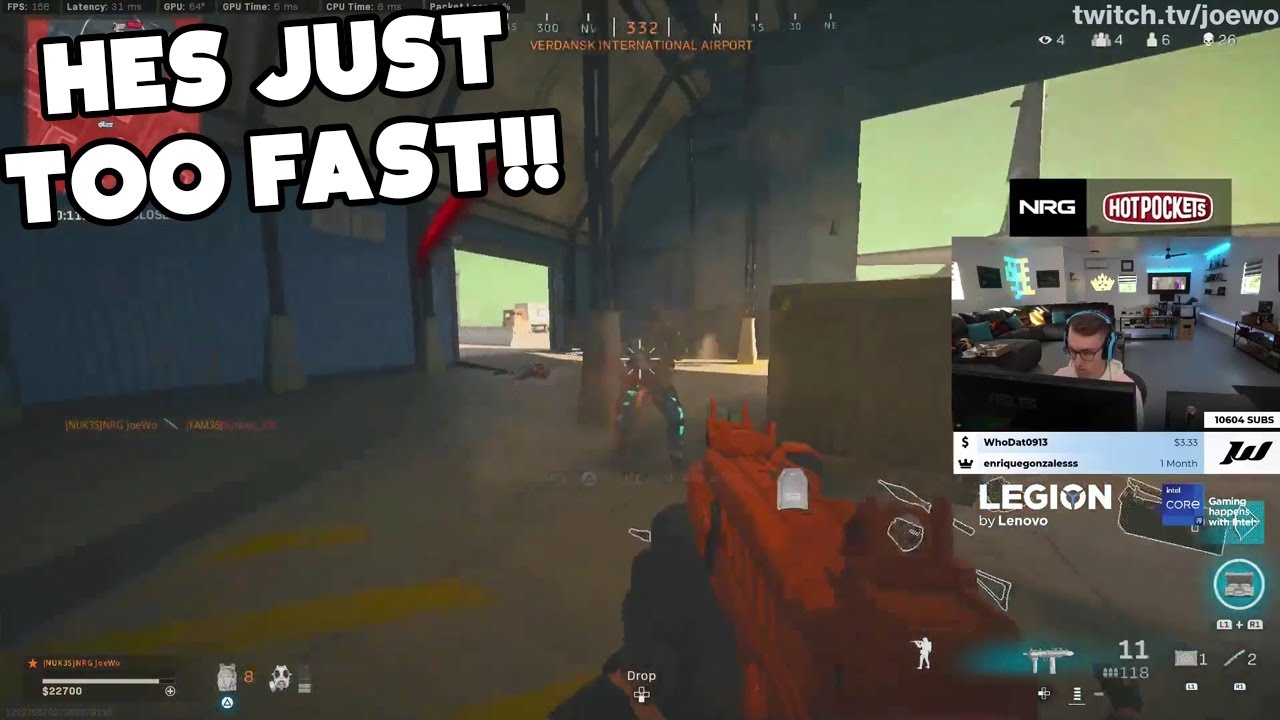 JOEWO'S MOVEMENT IS JUST INSANE 😮😮 - YouTube