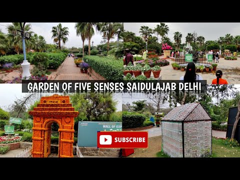 Garden Of Five Senses SAIDULAJAB Delhi || Natural Greeny in Delhi ...