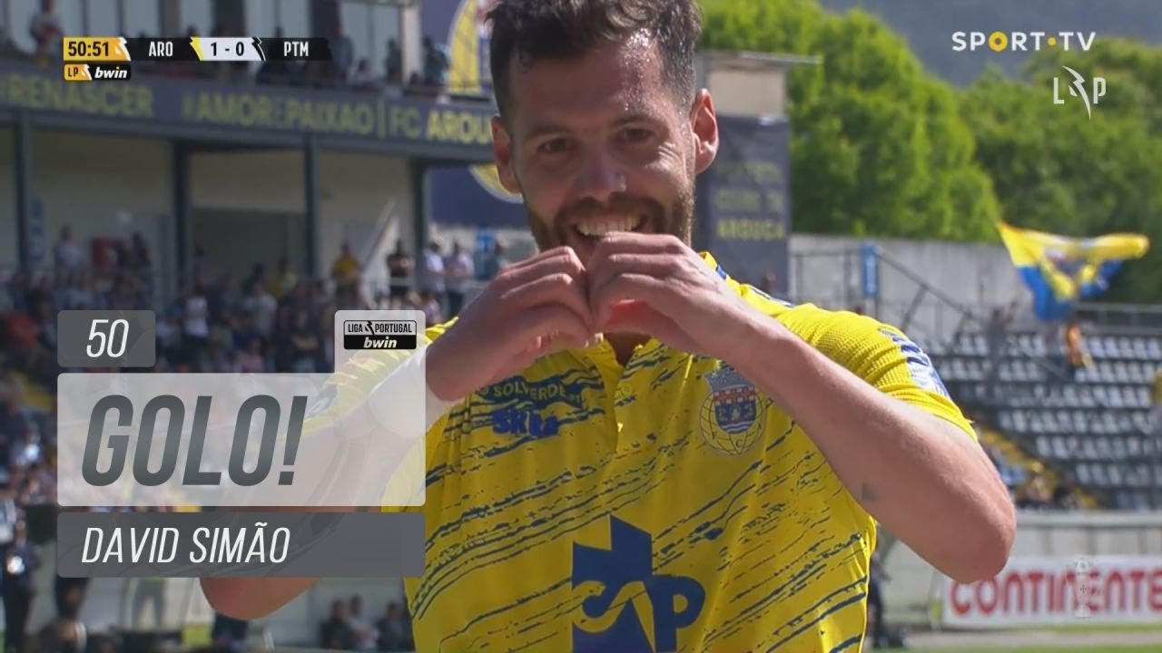 Goal | Golo David Simão: FC Arouca (1)-0 Portimonense (Liga 21/22 #32 ...