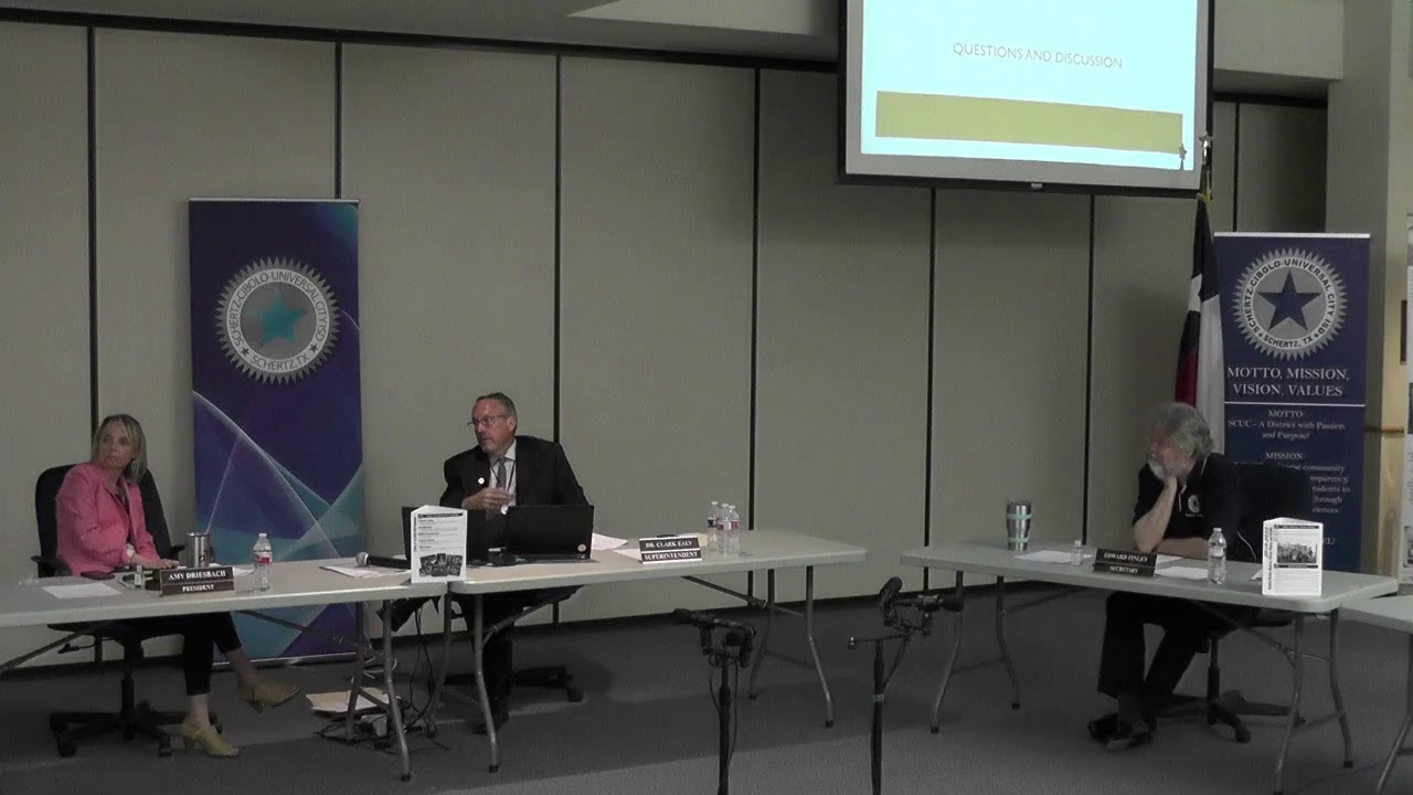 SCUCISD Board Budget Workshop, June 2, 2020 - YouTube
