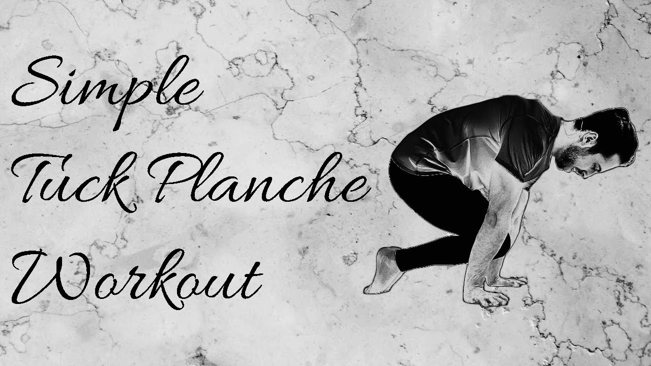Simple Beginner Tuck Planche Workout - FOLLOW ALONG - YouTube