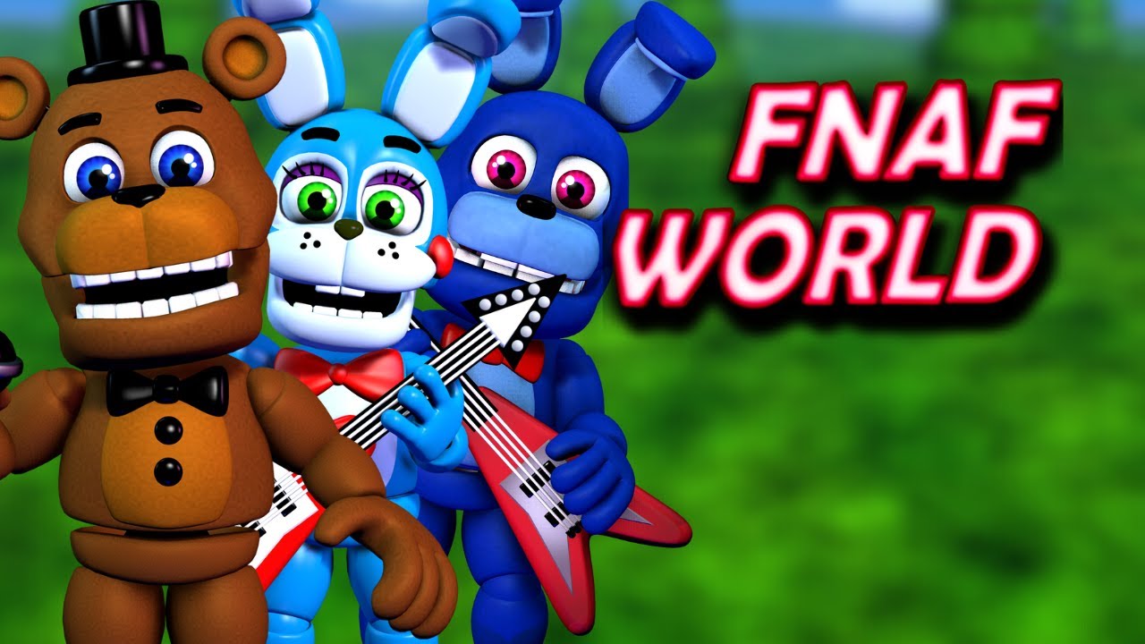 COMPLETING FNAF WORLD - YouTube