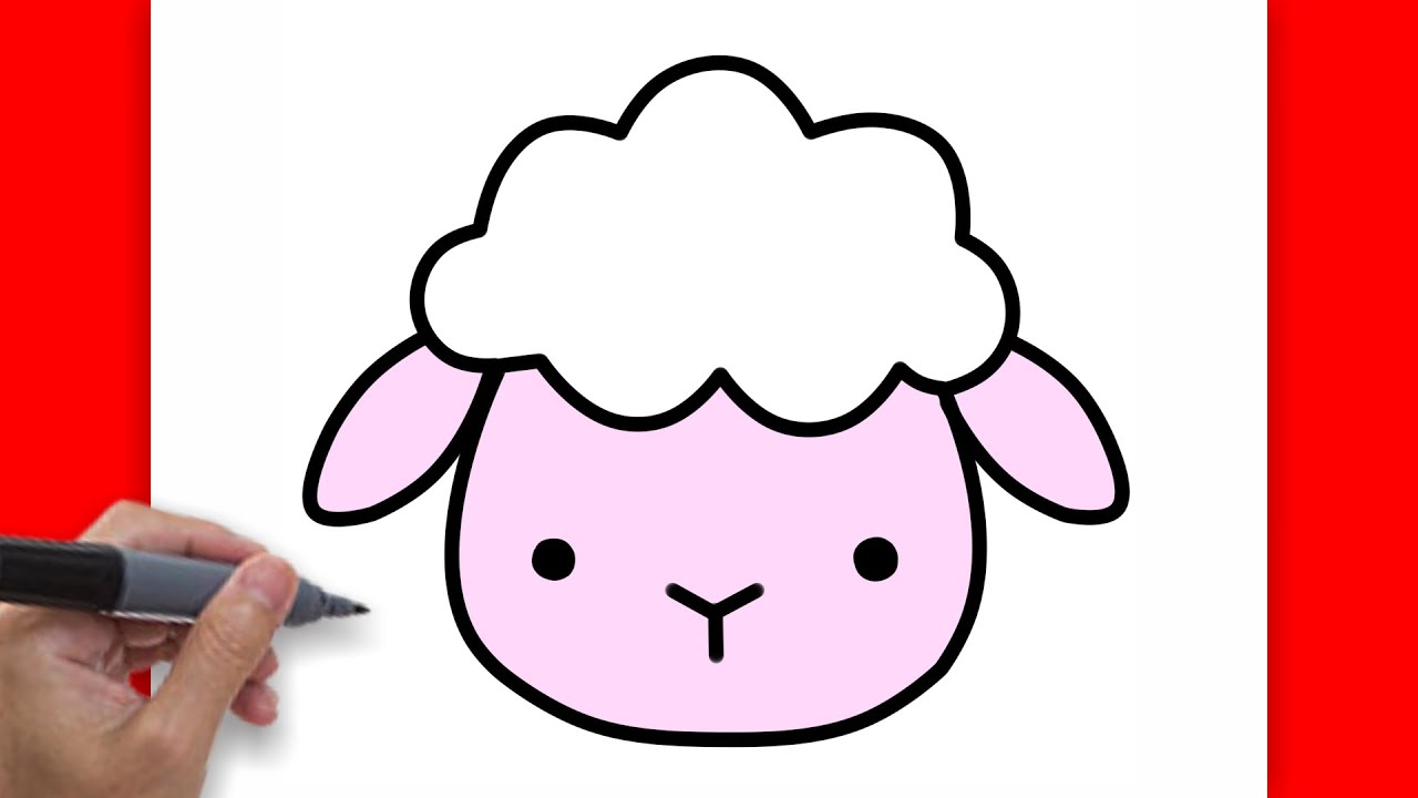 HOW TO DRAW SHEEP EASY | DRAWING STEP BY STEP - YouTube
