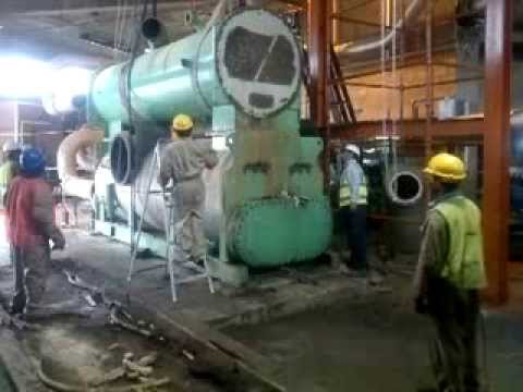 oldest carrier chiller about 2000 Tons capacity 2013 03 07 - YouTube