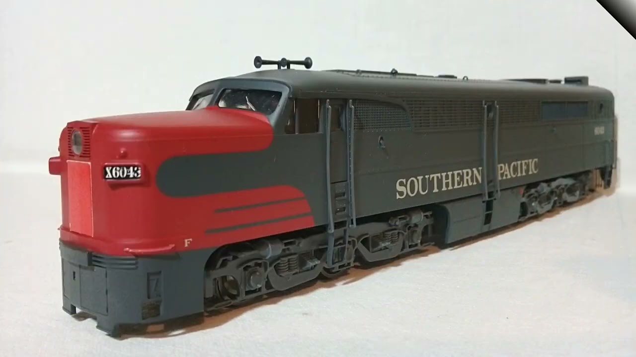 Alco PA1 de la Southern Pacific marca Proto 2000 (Life Like) - YouTube