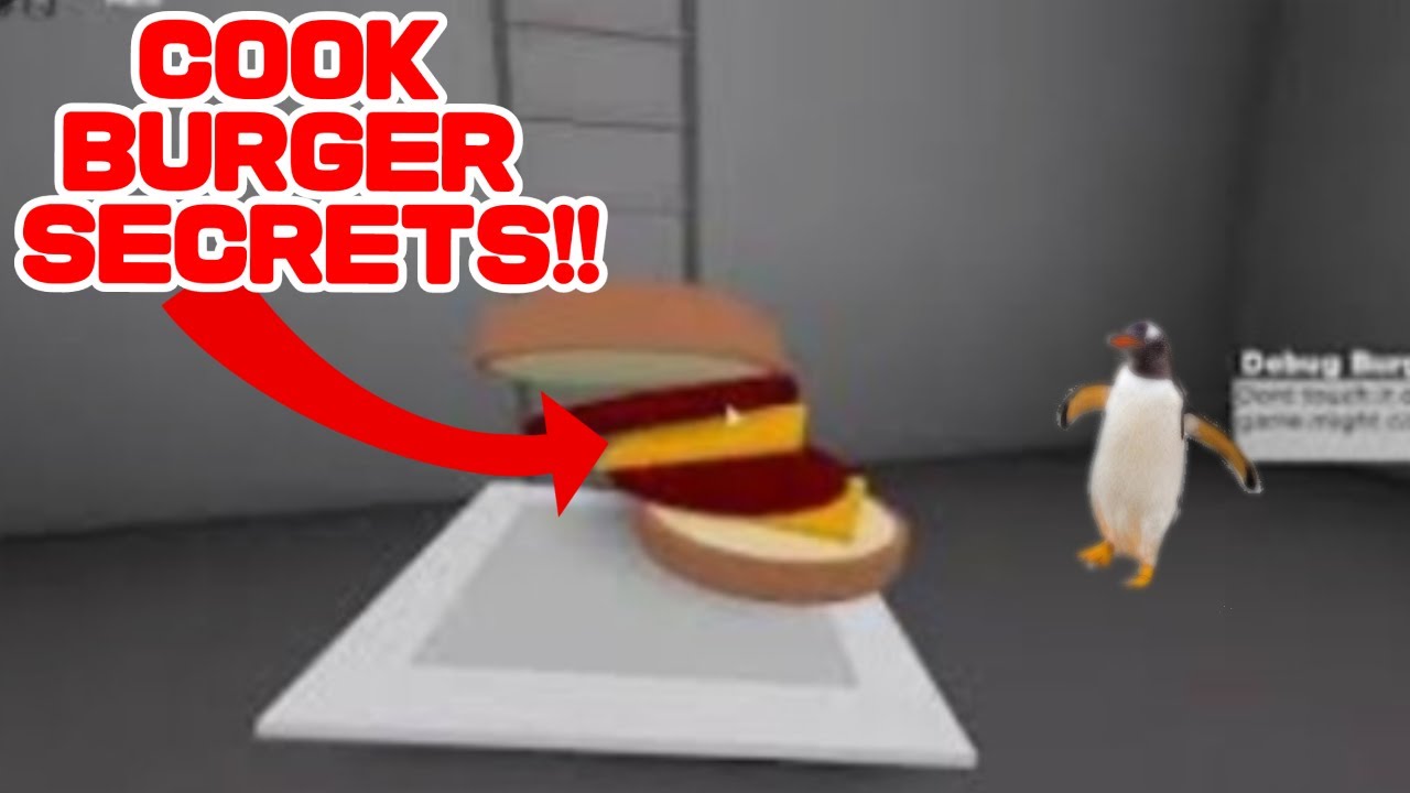 How to get out of the map in cook burgers Roblox and things you can do ...