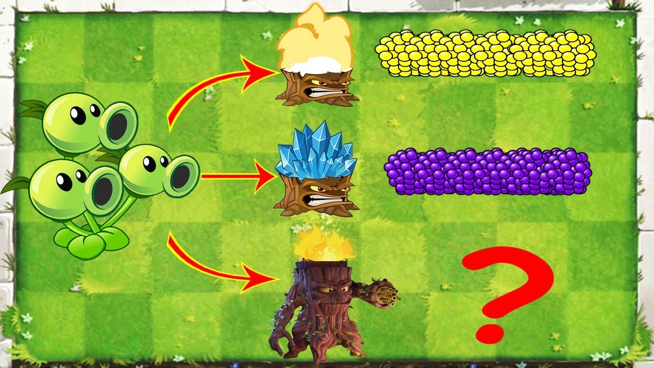 Plants vs Zombies - All Torchwood vs Threepeater vs Zombies 2 - YouTube