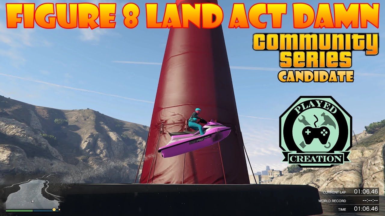 Figure 8 Land Act Damn: Boat Race | #communityseries | Content Creator ...