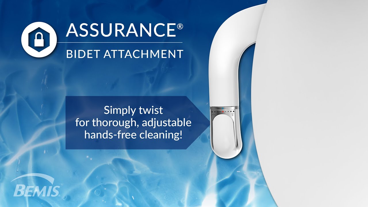 Assurance Bidet Attachment Instructions & Installation - YouTube