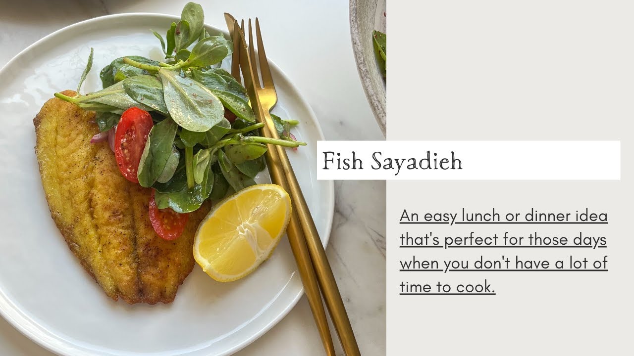 Fish Sayadieh: A Delicious Middle Eastern Dish - YouTube