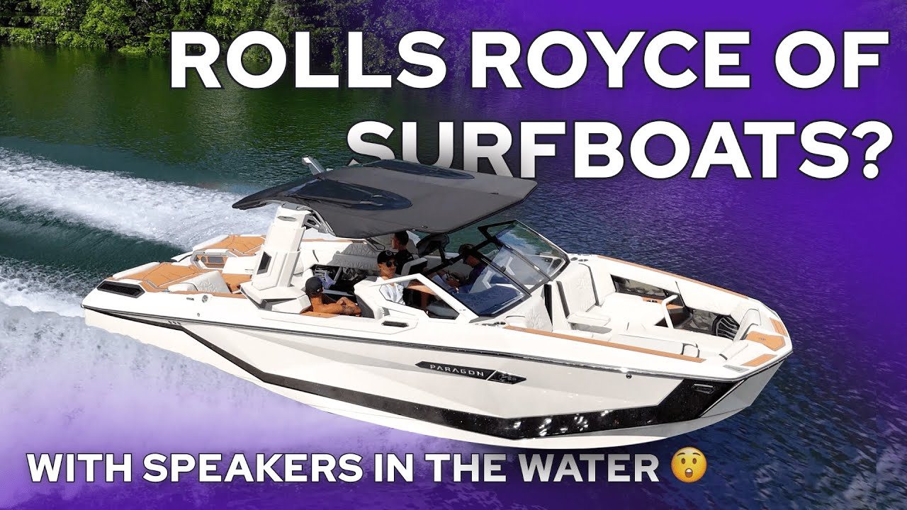 Is This The Best Wake Boat Ever? Nautique Paragon G25 - 100 Year ...