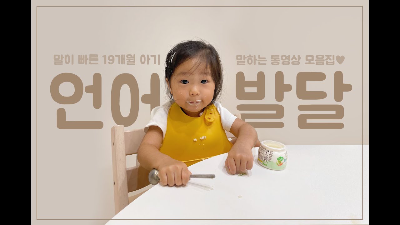 육아브이로그 19개월 아기 언어발달 말 잘하는 아기 말하는 동영상 19개월아기 육아 문장을 말해요 Youtube