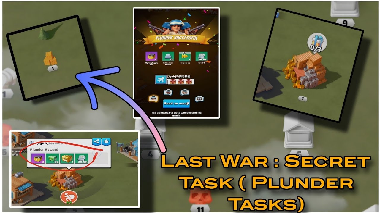 Last War : Plunder Secret Tasks Explained 🎁 | Last War Survival - YouTube