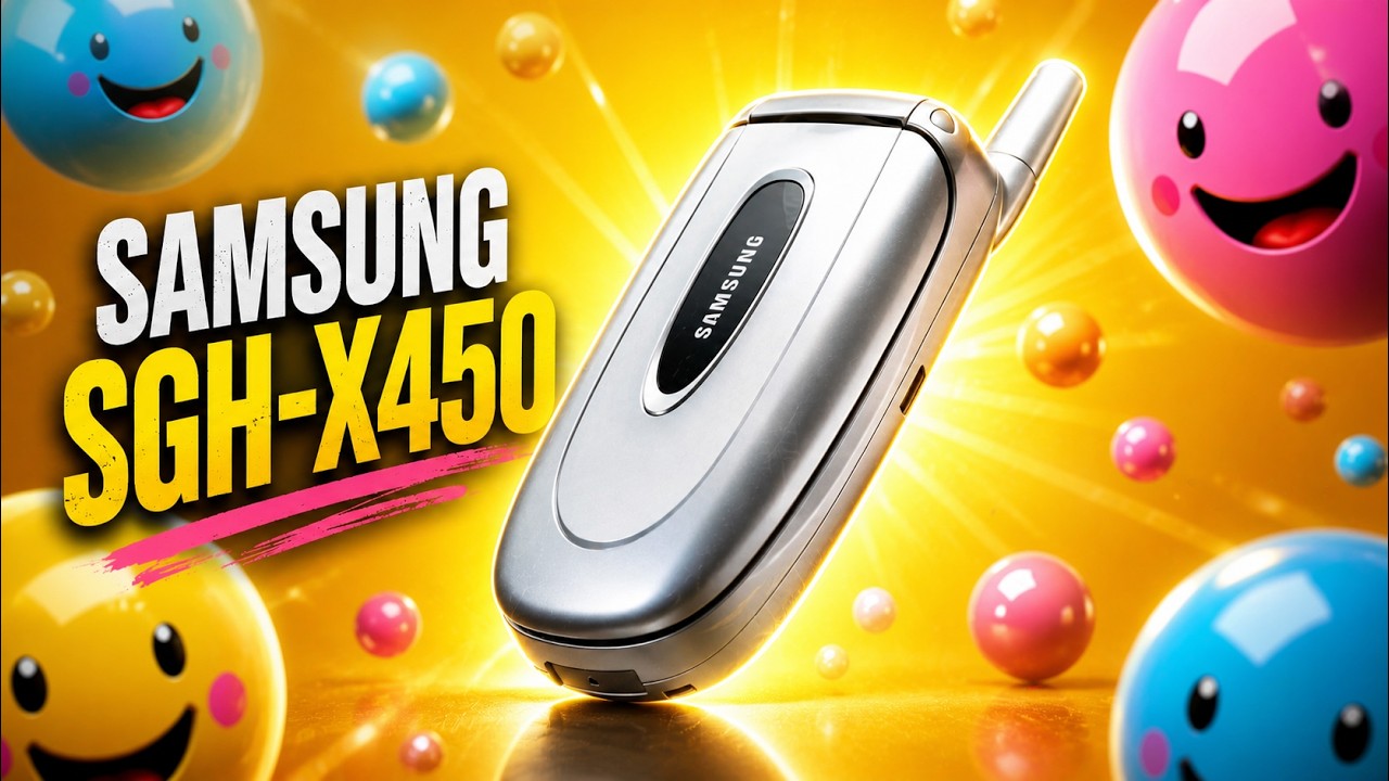 Is this the Most Comfortable Flip Phone Ever? Samsung X450 Review - YouTube