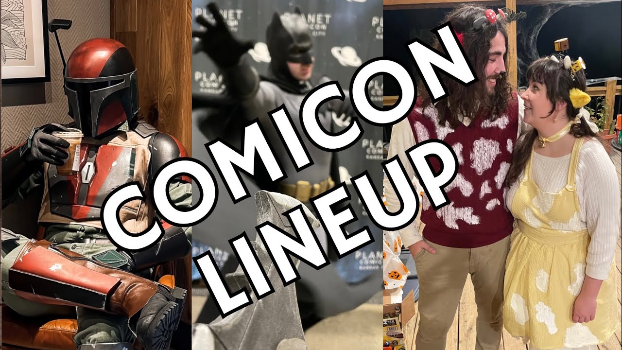 Cosplay Line-up for Planet Comicon 2024! - YouTube