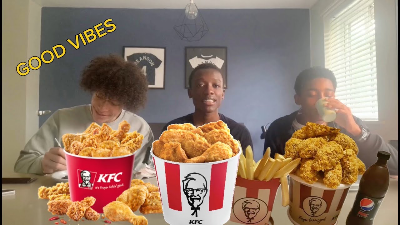 KFC Mukbang wit da boys - YouTube