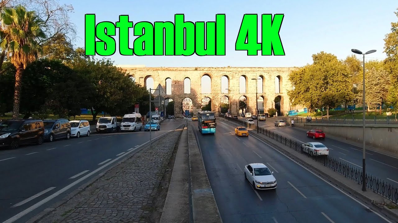 Istanbul, Turkey. Walking tour [4K]. Walls of Constantinople - Galata ...