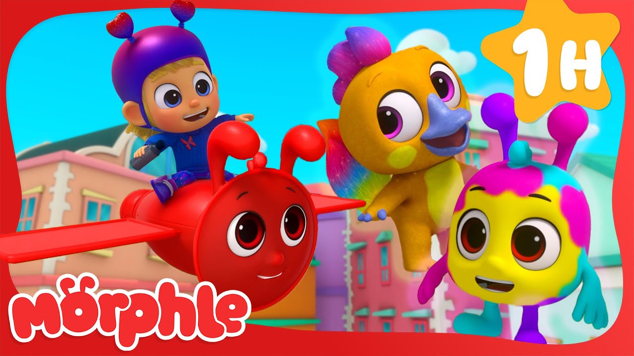 Morphle's Colorful Trouble! | Cartoons for Kids! | Morphle | Moonbug ...