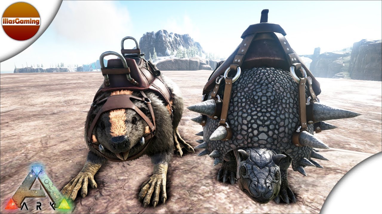 Tames για μάζεμα υλικών. ARK PVP E6 (Greek gameplay) - YouTube