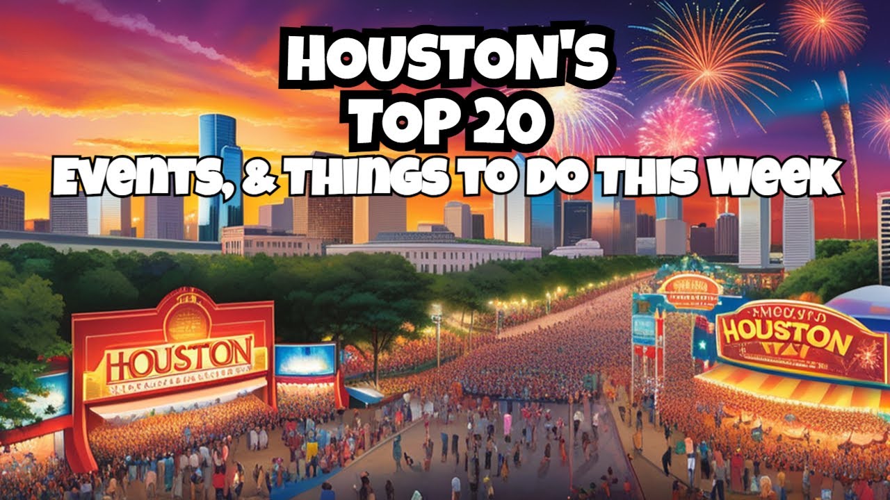 Top 20 Festivals, Events & Things to do in Houston this week - YouTube