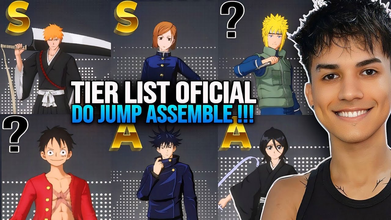 SAIU O TIER LIST DO JUMP ASSEMBLE !!! MINATO NÃO É TIER S ???? - YouTube