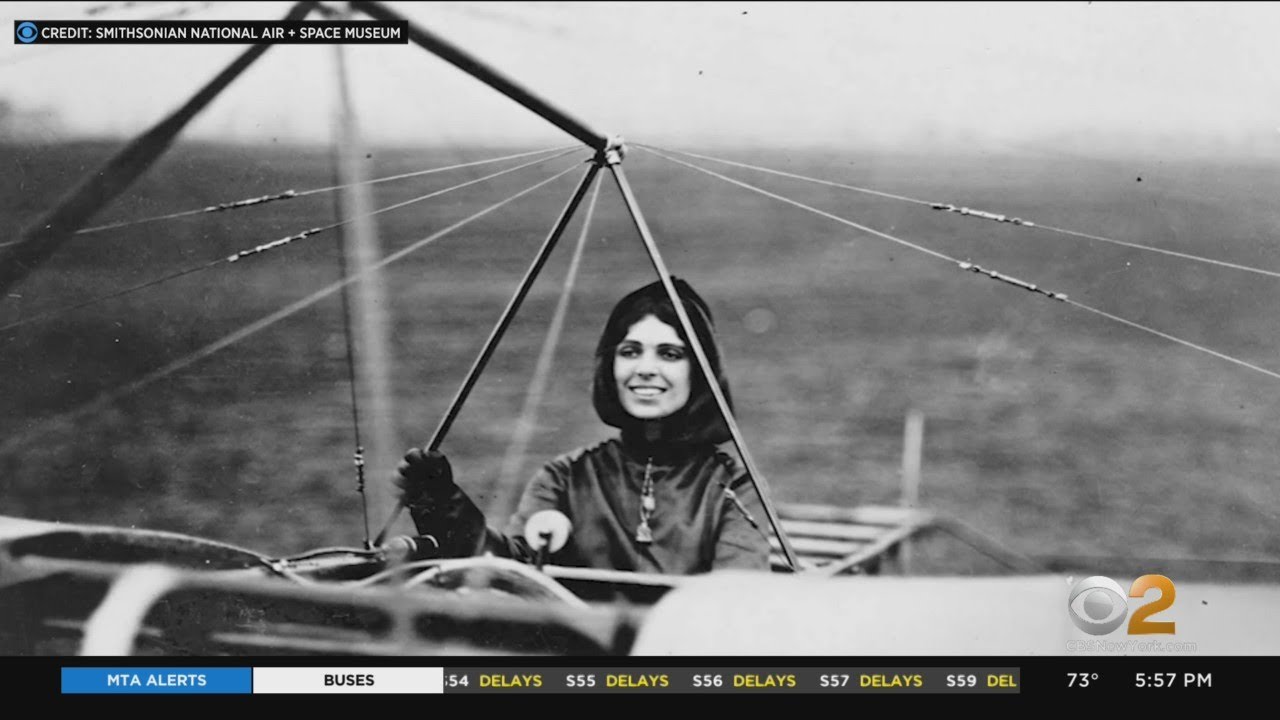 Aviator Harriet Quimby's remarkable life recounted in new book - YouTube