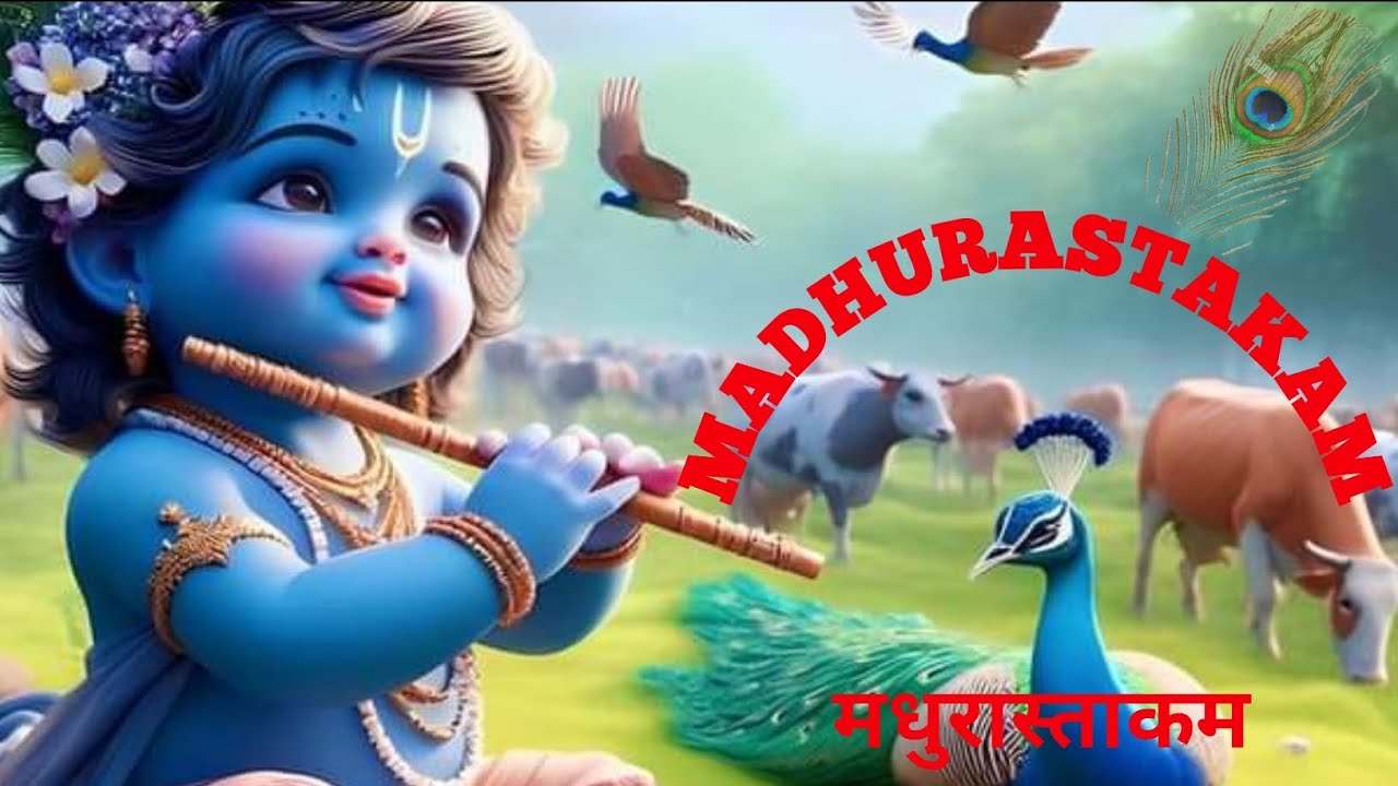 madhurastakam || adharam madhuram with lyrics || - YouTube