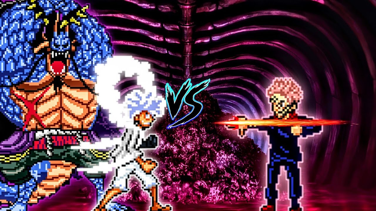 Kaido Hybrid Form V2 OP & TC Luffy OP Buff VS Sukuna V1.7 OP in Jump ...