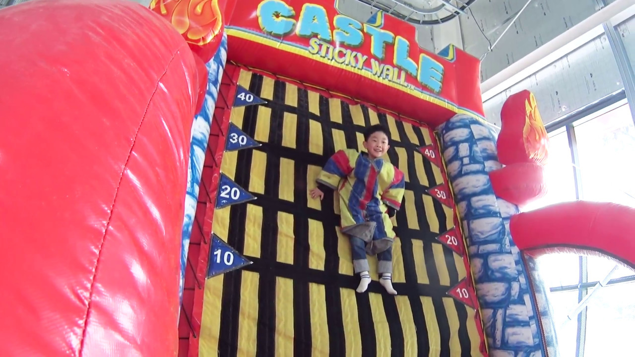 Indoor Playground for Kids Giant Inflatable Balloon Air Bounce Slides ...