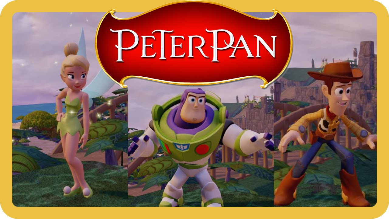 Peter Pan's Neverland Tinker Bell Toy Story Juguetes - Childrens ...