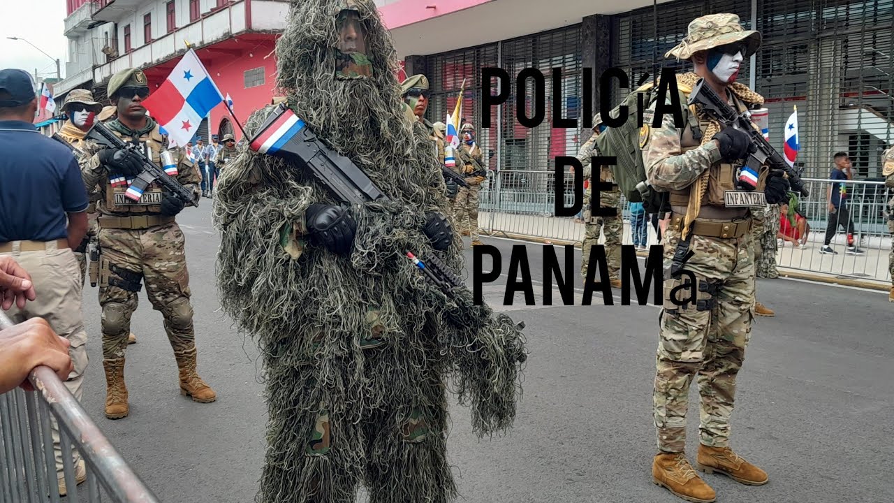 Desfiles de Aeronaval y Senafront,Policía de Panamá #2 - YouTube