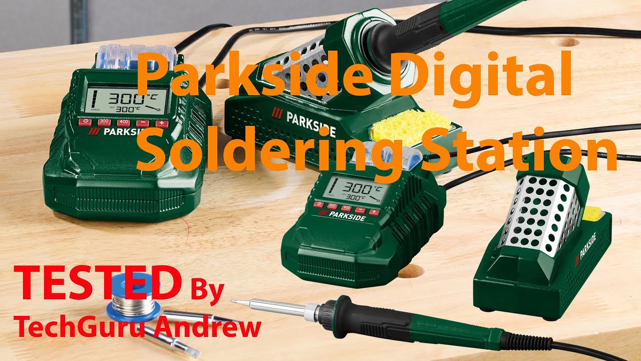 Parkside Digital Soldering Station PLSD 60 C3 - YouTube