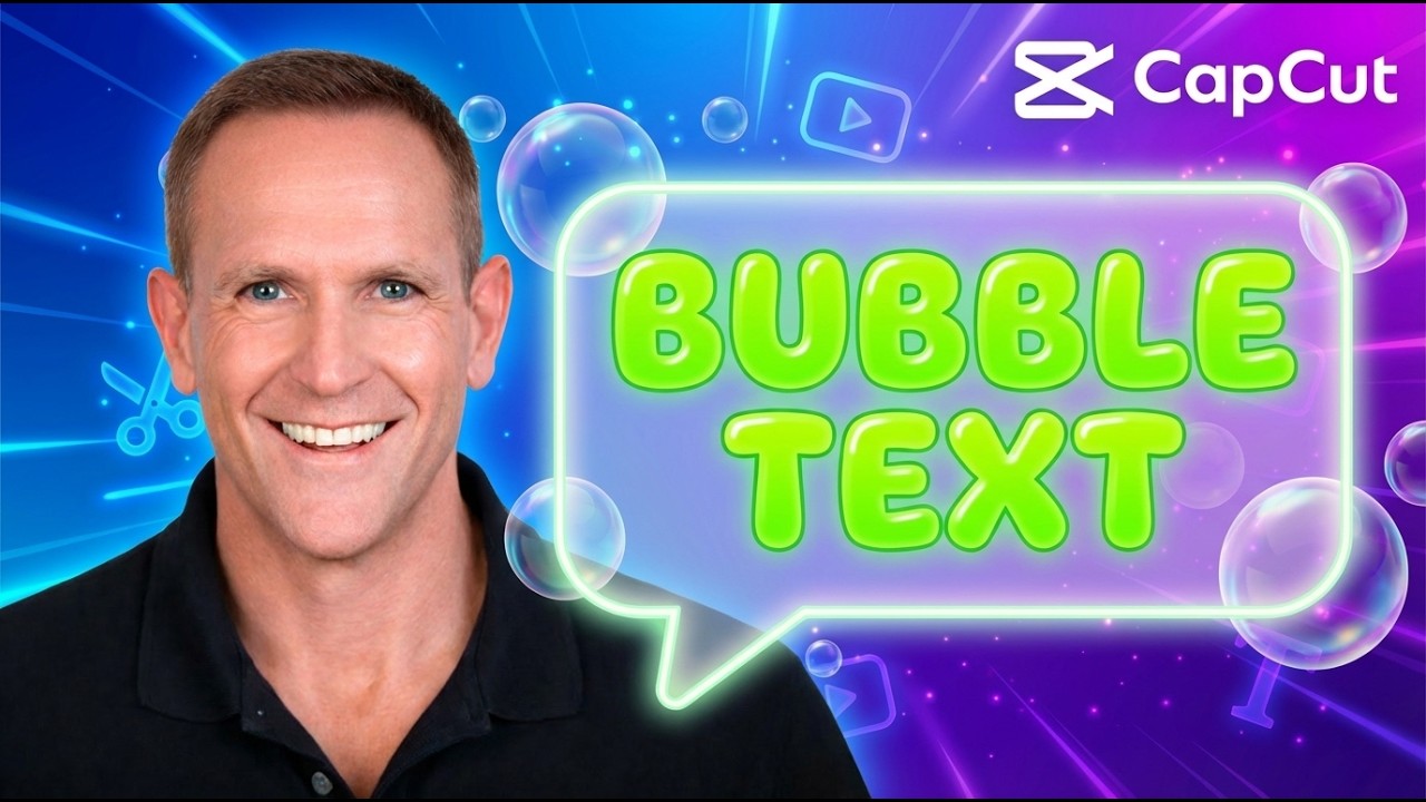 Make Bubble Captions in CapCut PC (Easy Text Effect Tutorial) - YouTube